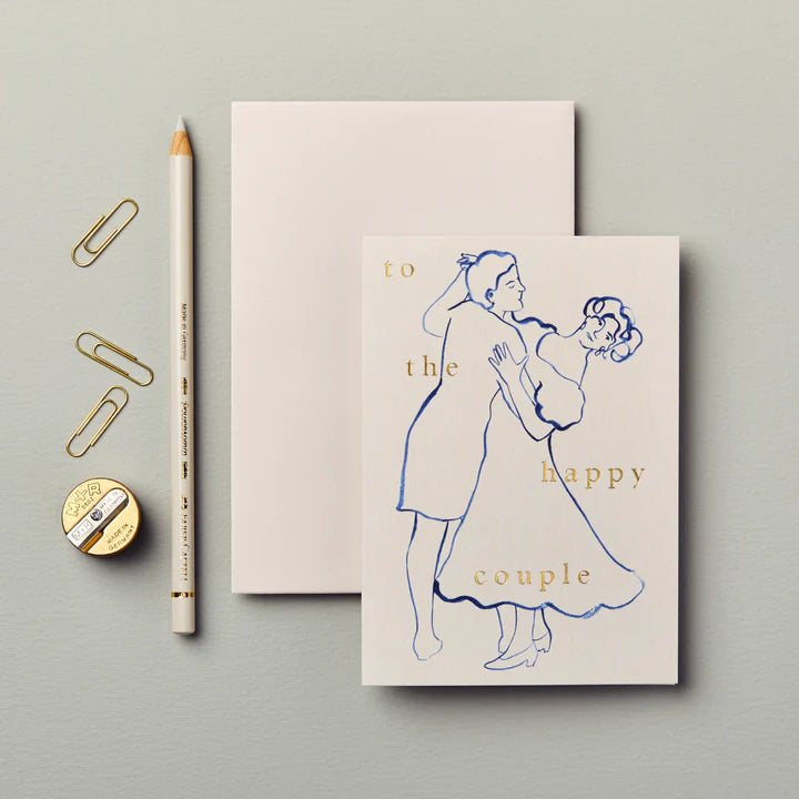 "To The Happy Couple" Wedding Card – Janet Church Interiors